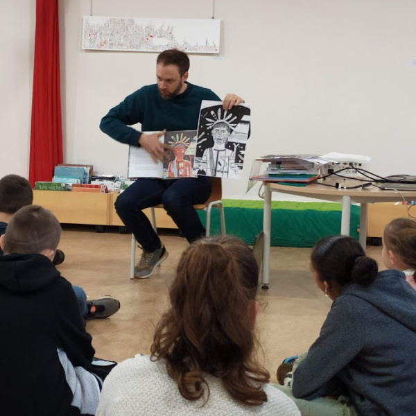 Les Sixièmes à la rencontre de Julien Billaudeau auteur-illustrateur ...